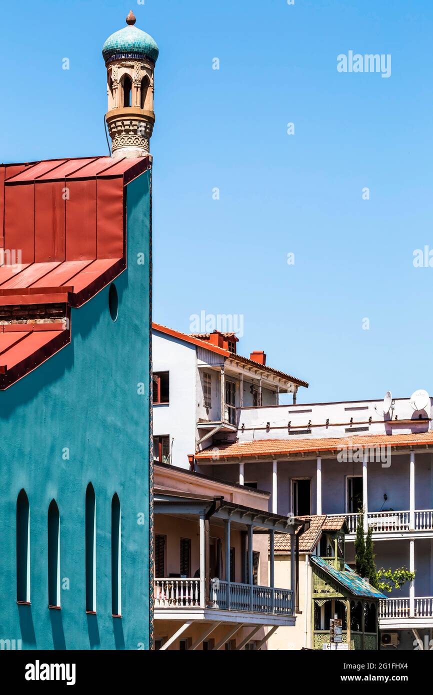 Old Town, Jumah Mosque, Tbilisi, Georgia Stock Photo - Alamy