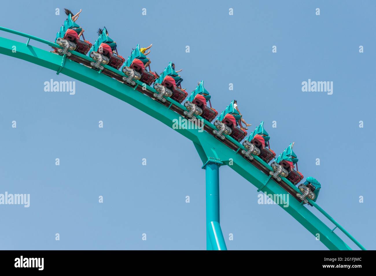 Leviathan Roller Coaster Logo