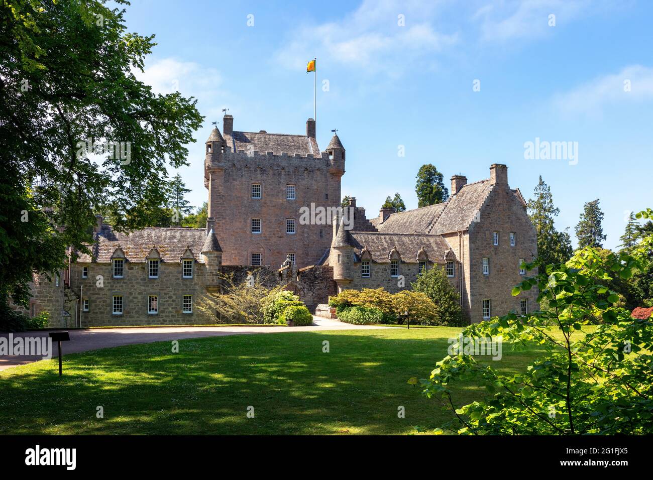 Cawdor Castle near Inverness, Inverness-shire, Northern Highlands ...
