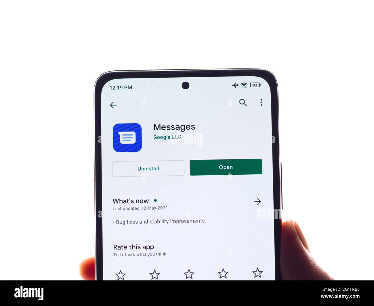 Google messages logo hi-res stock photography and images - Alamy