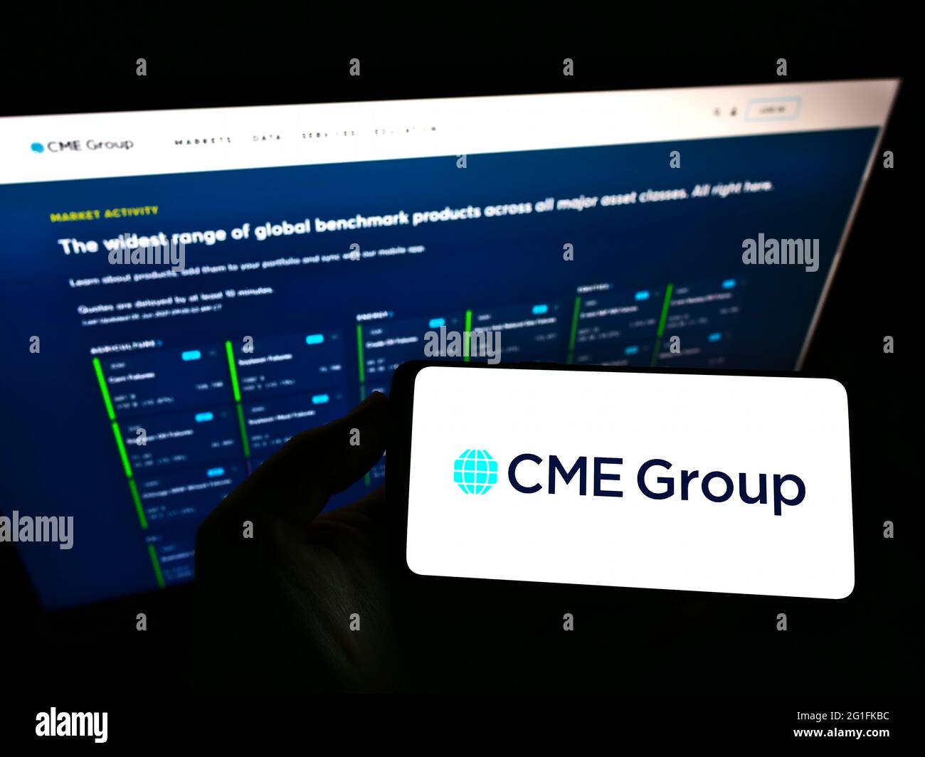Cme group logo hi-res stock photography and images - Alamy