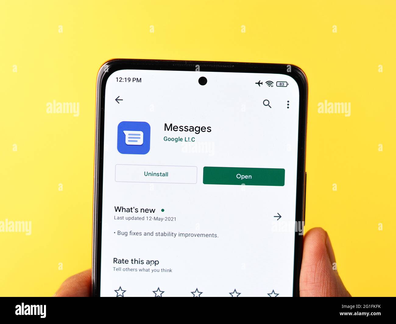 Google messages logo hi-res stock photography and images - Alamy