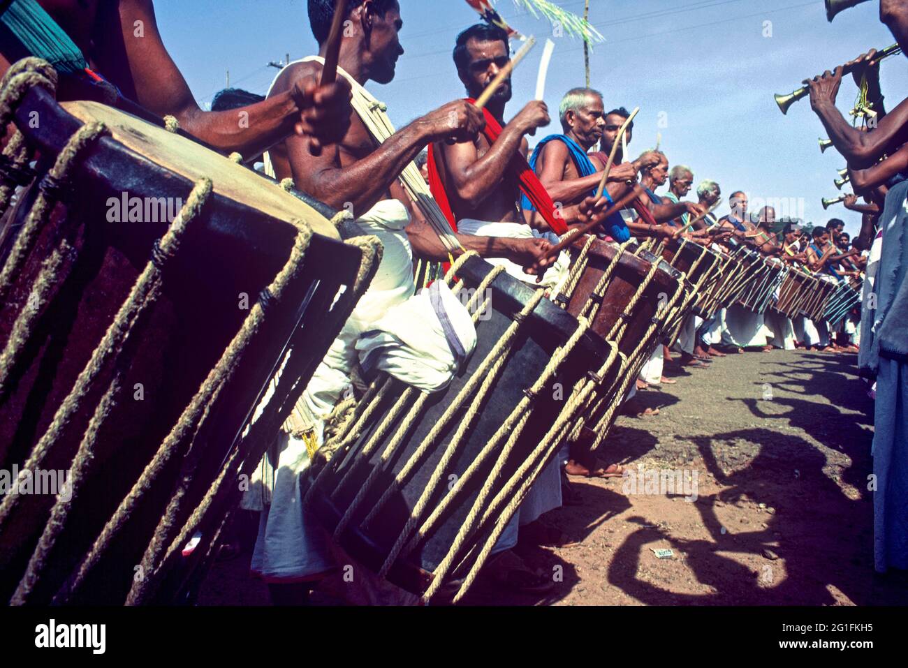Pooram festival, Thrissur, Kerala, India Stock Photo - Alamy