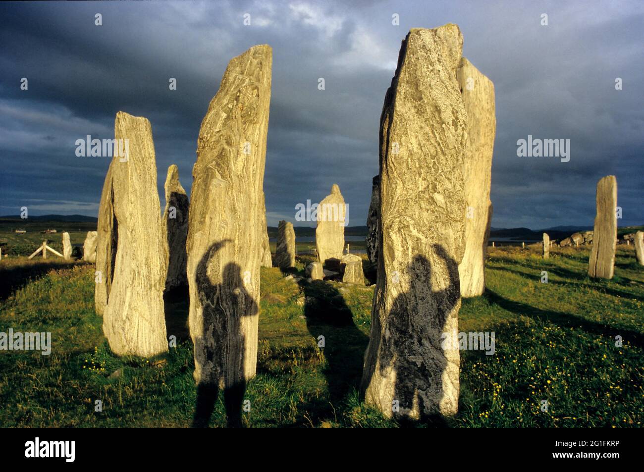 Stone Circle of Callanish, Stones of Callanish, Shadow Man and Woman ...