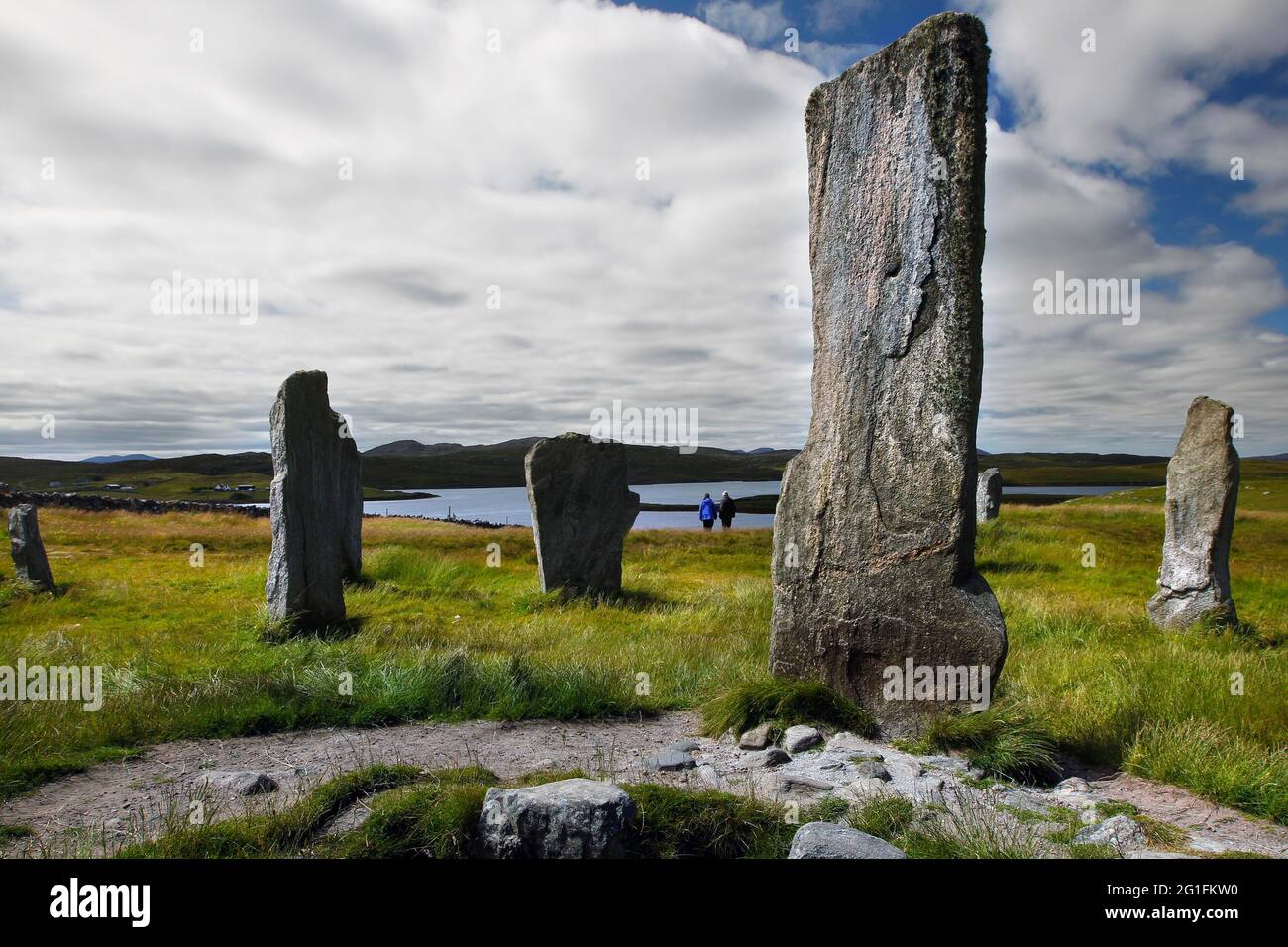 Stone Circle of Callanish, Stones of Callanish, megalithic culture ...