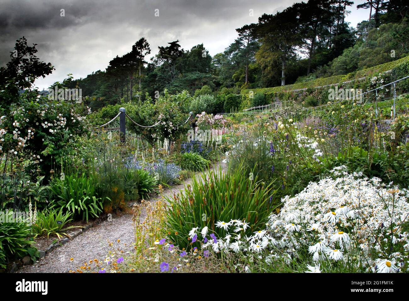 Inverewe Gardens, Walled Garden, Osgood Mackenzie, Poolewe, Loch Ewe ...