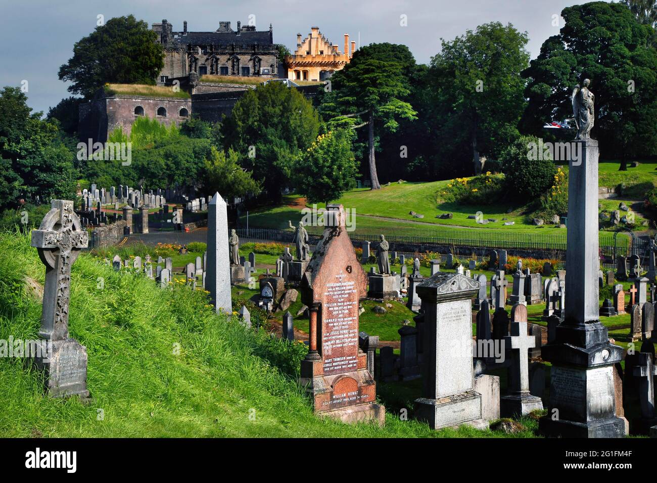 Royal Cemetery, Old Town Cemetery, Tombs, Graves, Stirling Castle ...