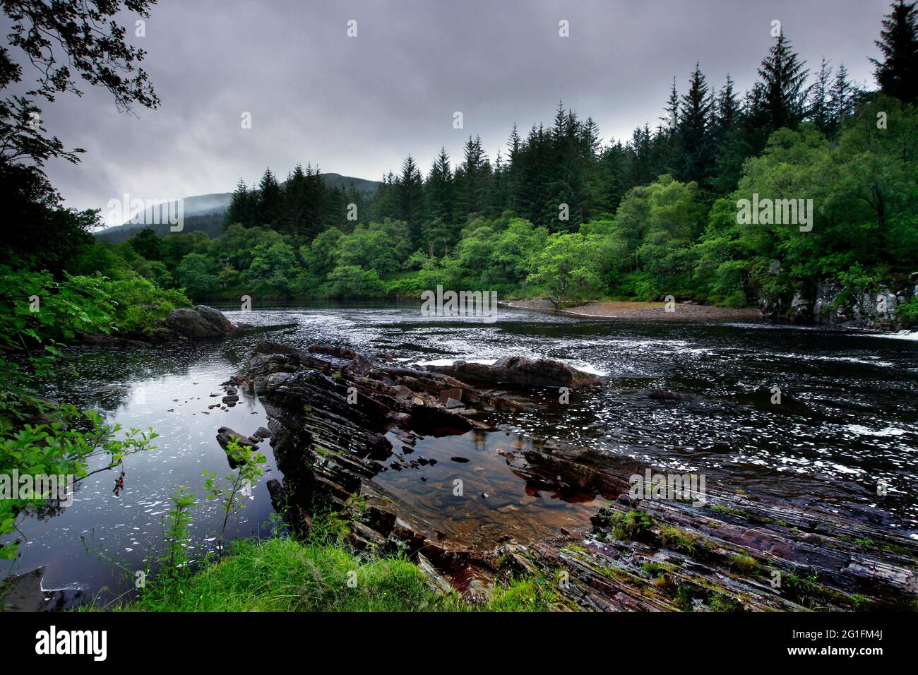 Scottish highland waterfall hi-res stock photography and images - Alamy