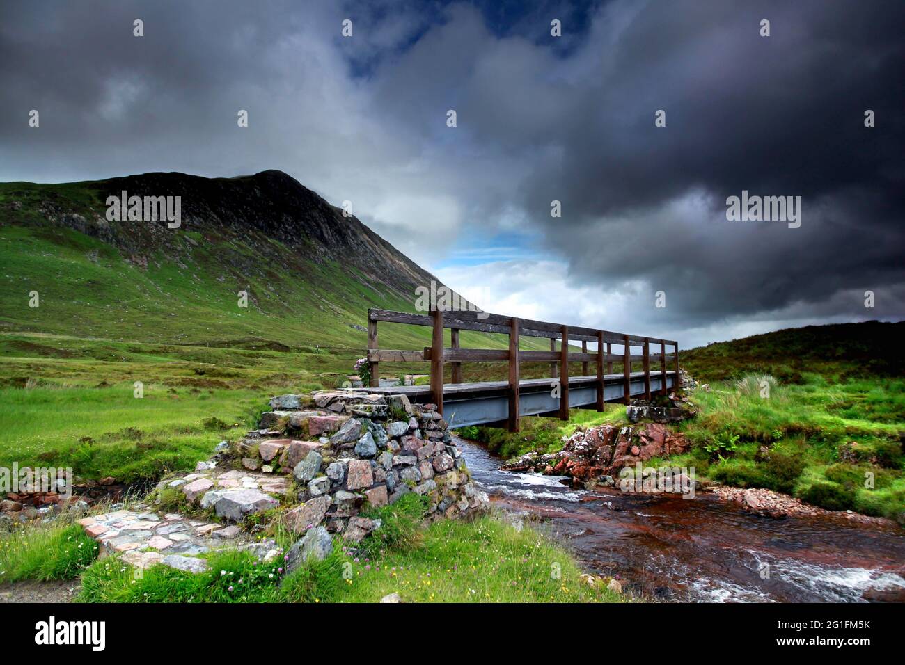 Buachaille Etive Mor, Glen Coe valley, mountain range, mountain ...