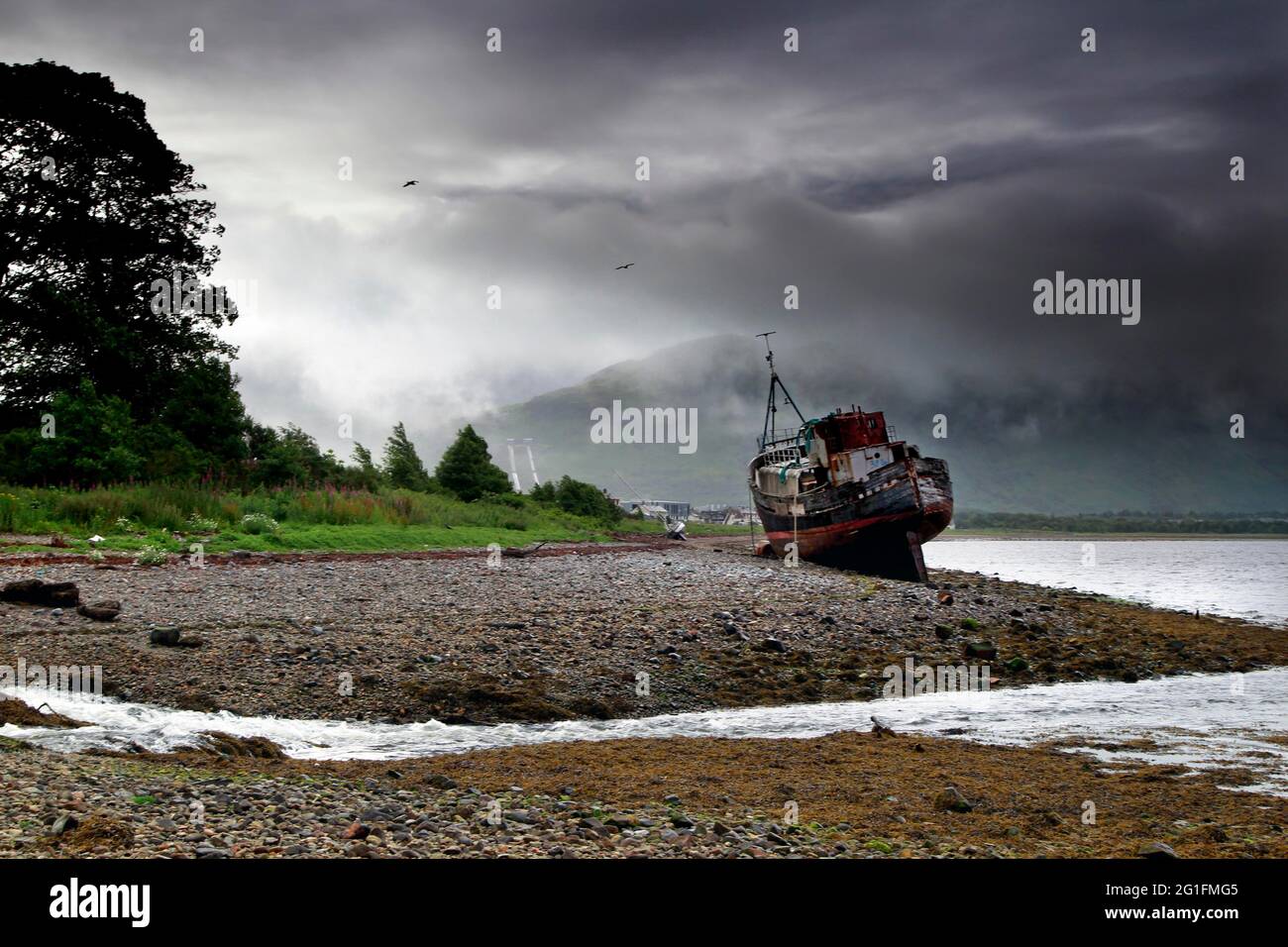 Scottish shipwreck hi-res stock photography and images - Alamy