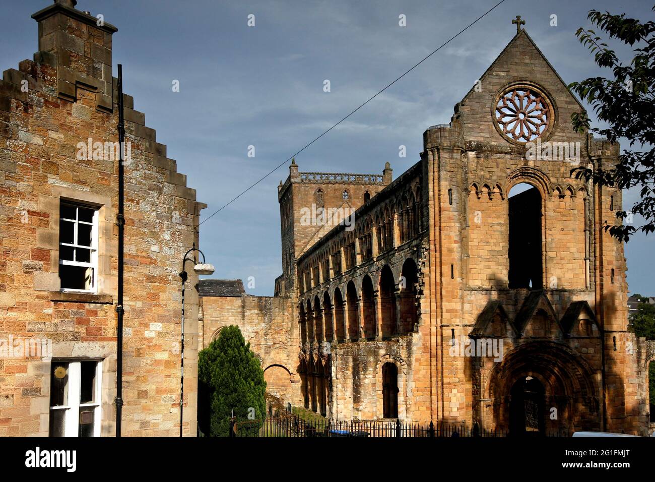 Jedburgh Abbey, Abbey Ruins, Augustinian Monastery, Historic Scotland ...