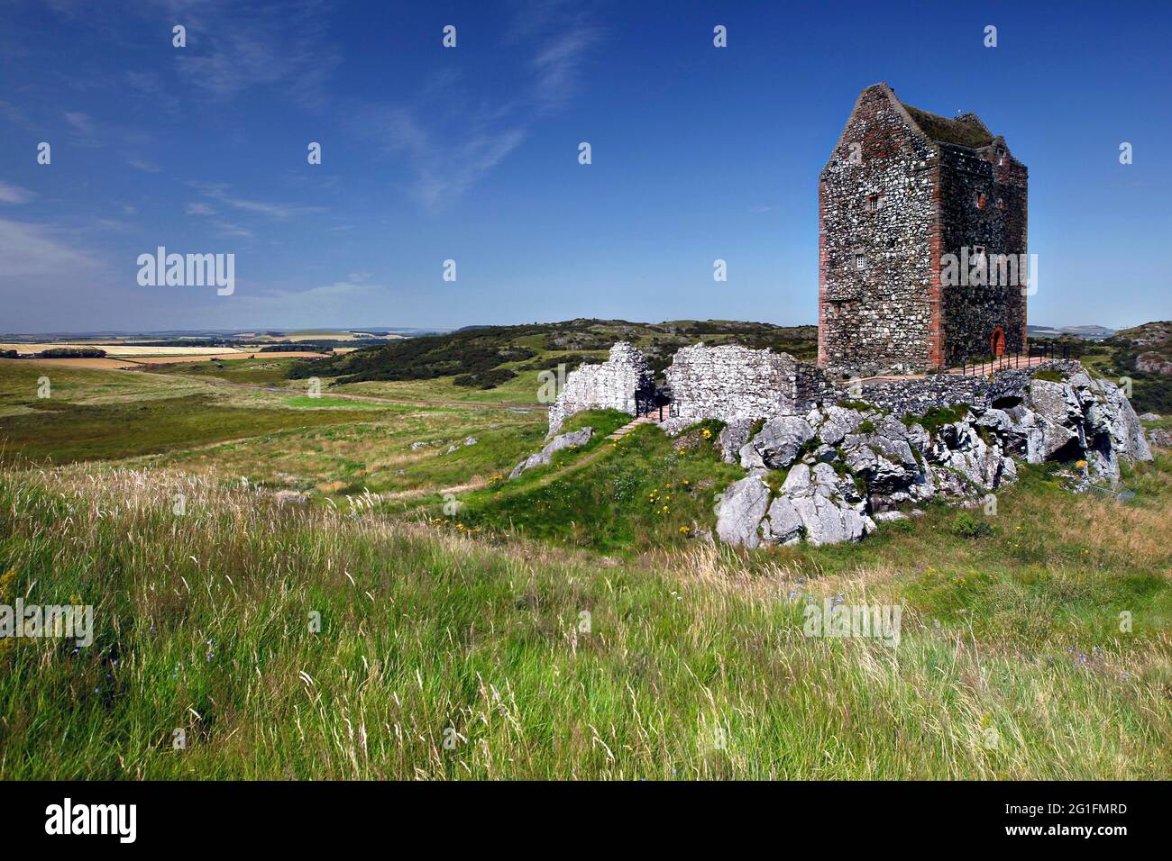 Smailholm Tower, Castle, Tower House, Residential Tower, Lady Hill ...