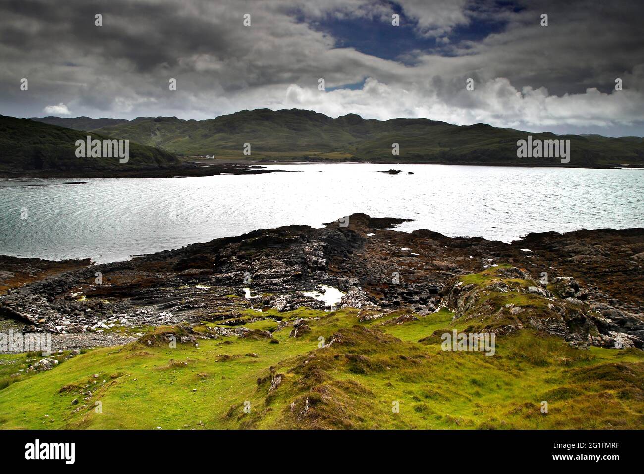 Sleat Peninsula, Landscape, Coast, Tokovaig, Isle of Skye, Skye, Inner ...