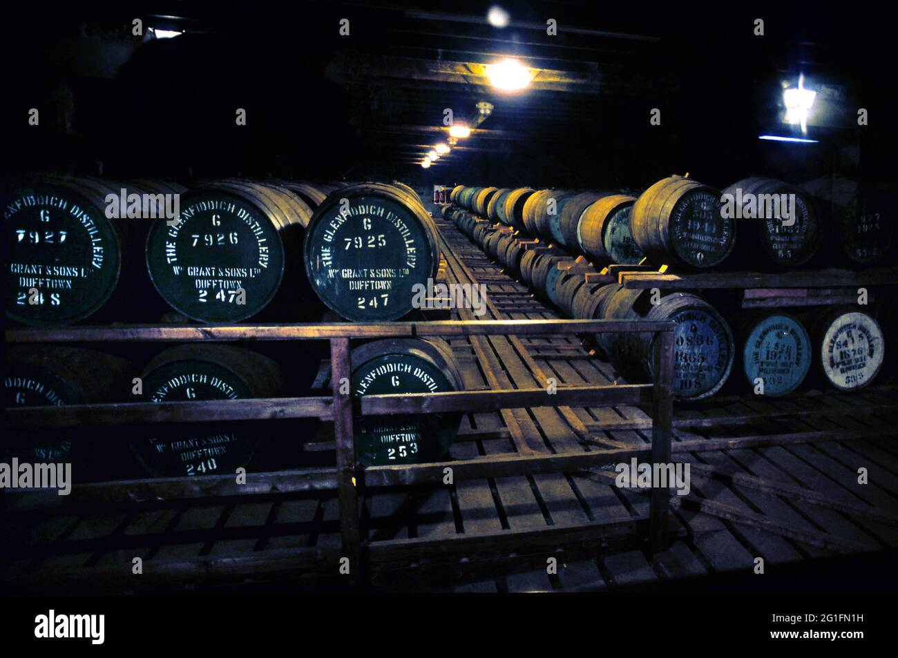 Glenfiddich Distillery, whisky distillery, whisky distillery, cask ...