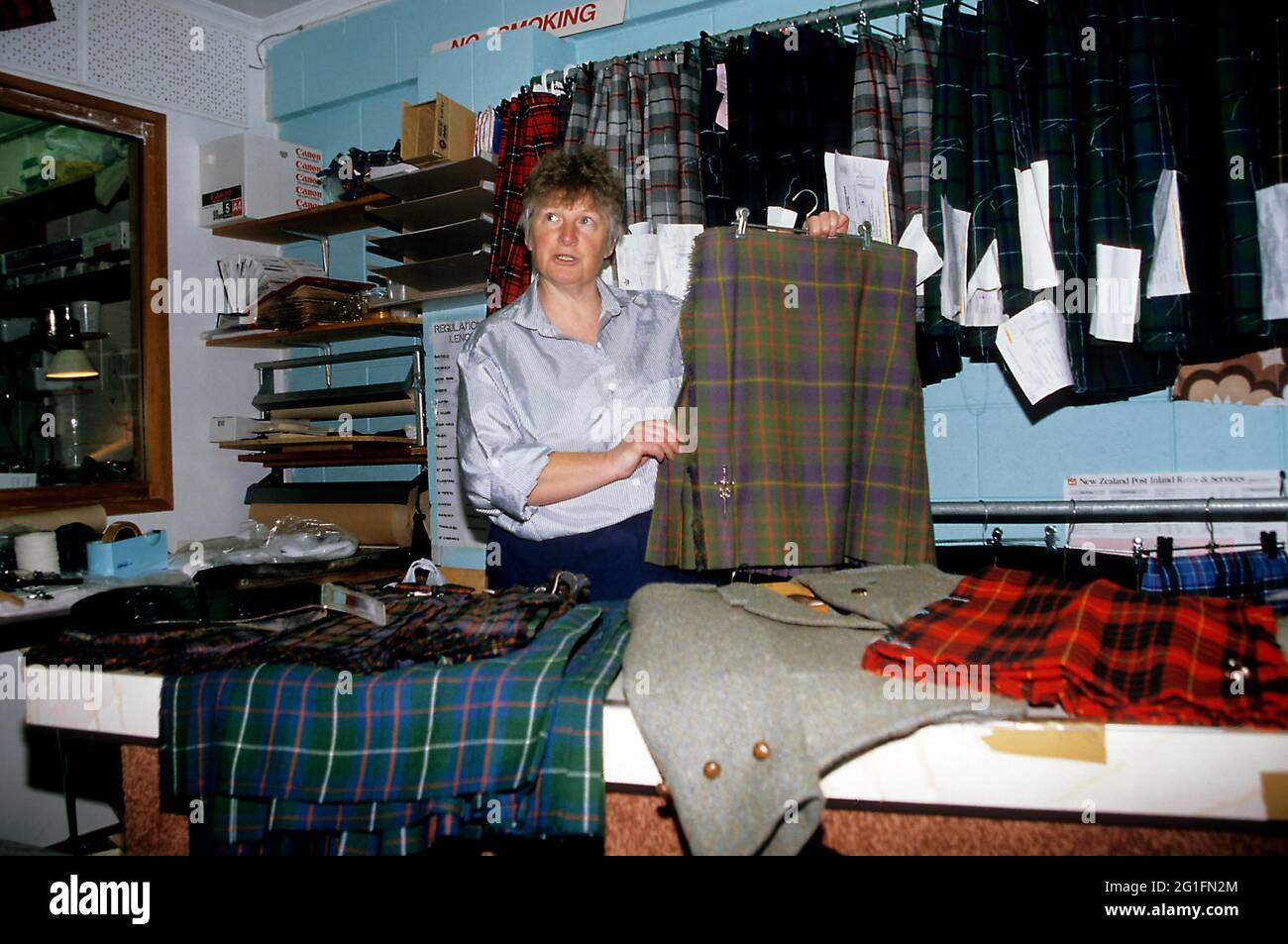Kiltmaker, kilt tailor, business, tailoring, kilt, tartan, Scotland ...