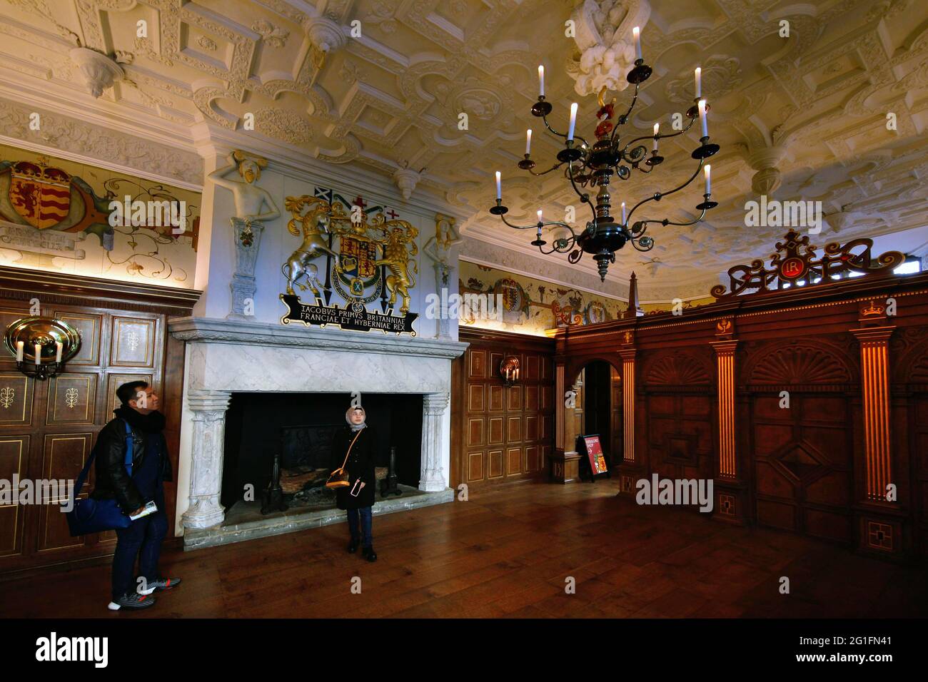 Edinburgh castle interior hi-res stock photography and images - Alamy