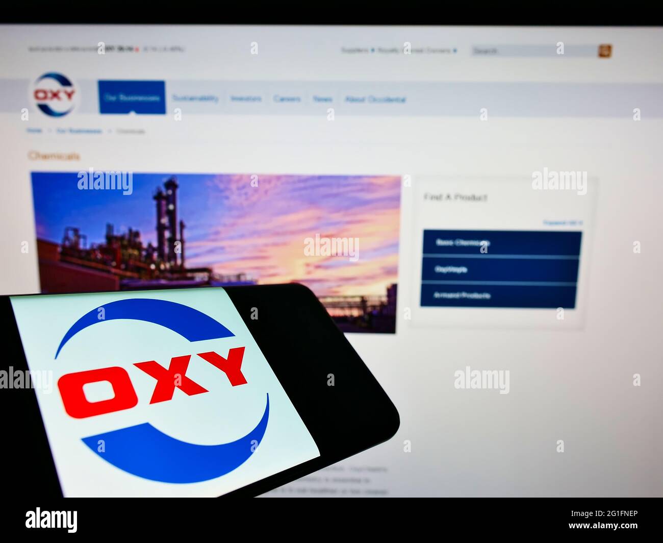 Oxy business logo hi-res stock photography and images - Alamy