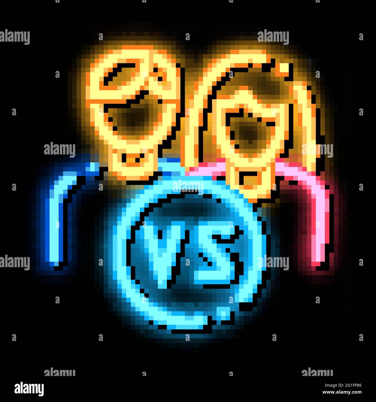 Gender Battle Icon Vector Outline Illustration Stock Vector Image & Art ...