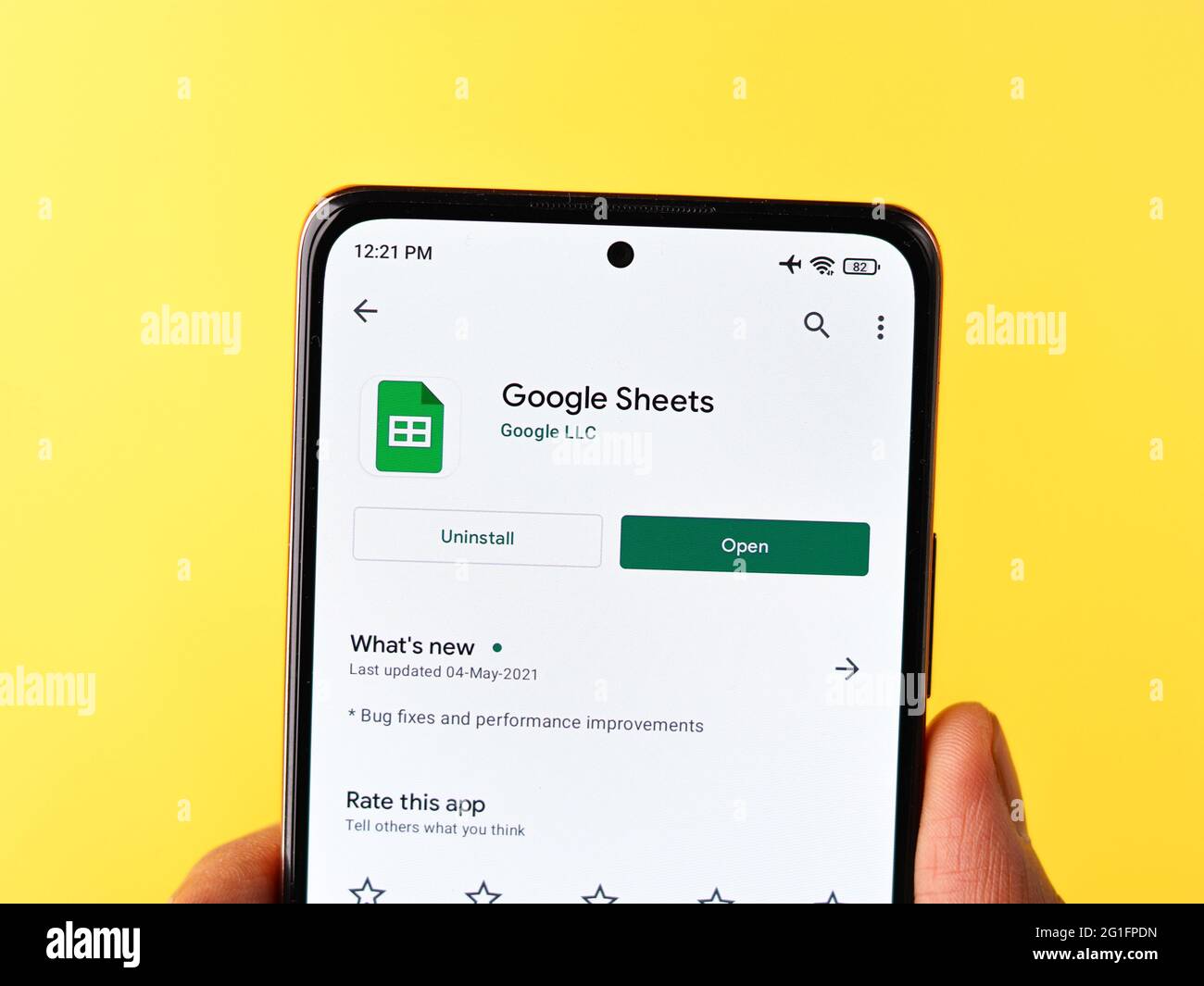 Google sheets logo hi-res stock photography and images - Alamy