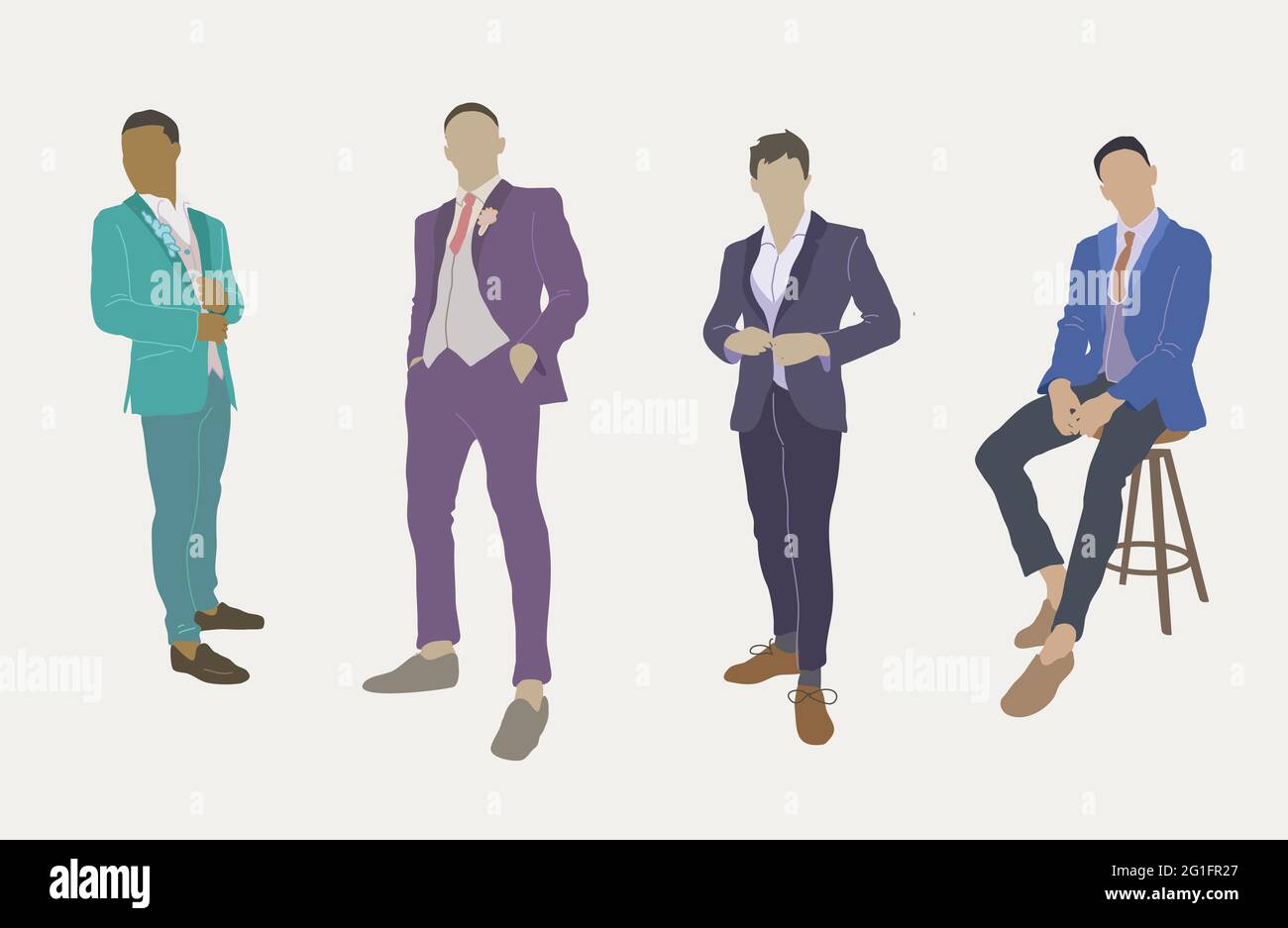 Man in boots standing Stock Vector Images - Alamy