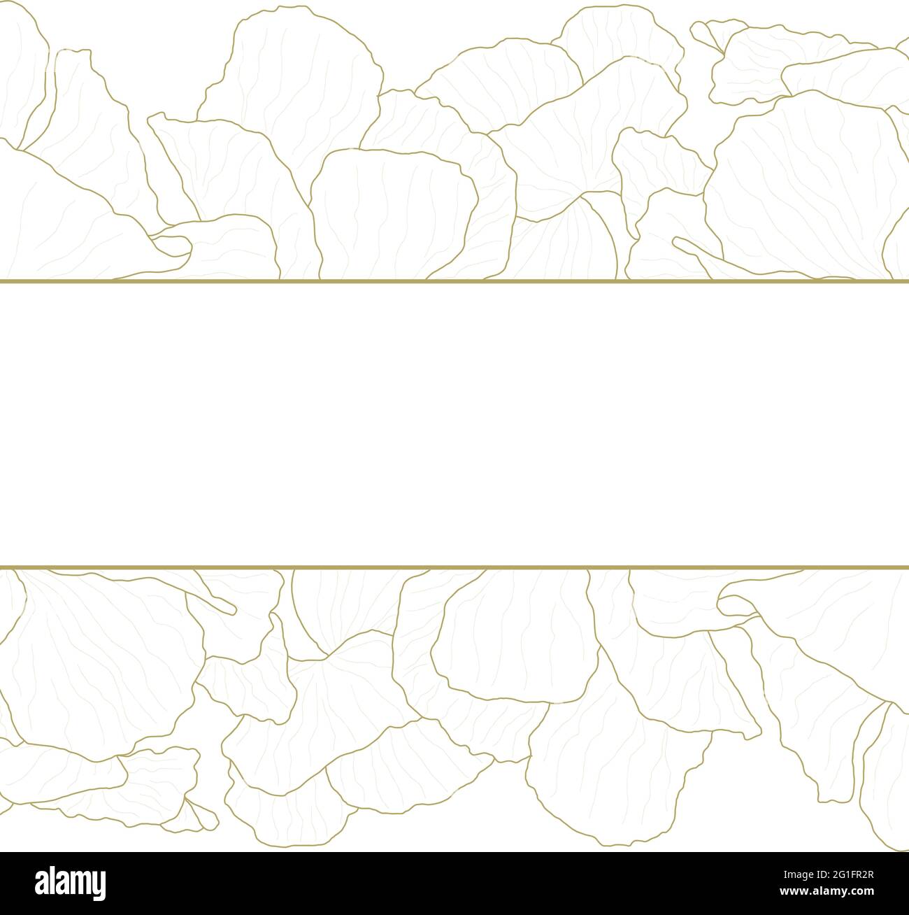 Gold floral frame border Stock Vector Images - Alamy