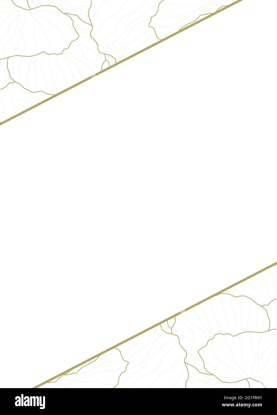 Gold floral frame border Stock Vector Images - Alamy