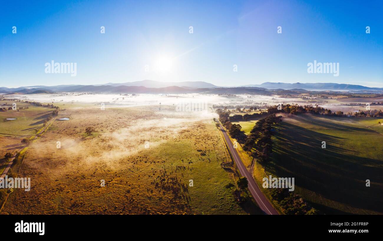 Yarra Valley Landscape in Australia Stock Photo - Alamy