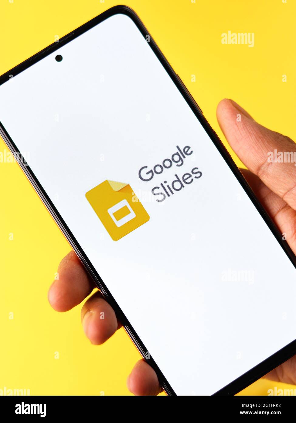 Google slides logo hi-res stock photography and images - Alamy