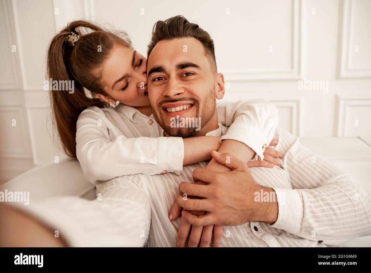 Ear biting hi-res stock photography and images - Alamy