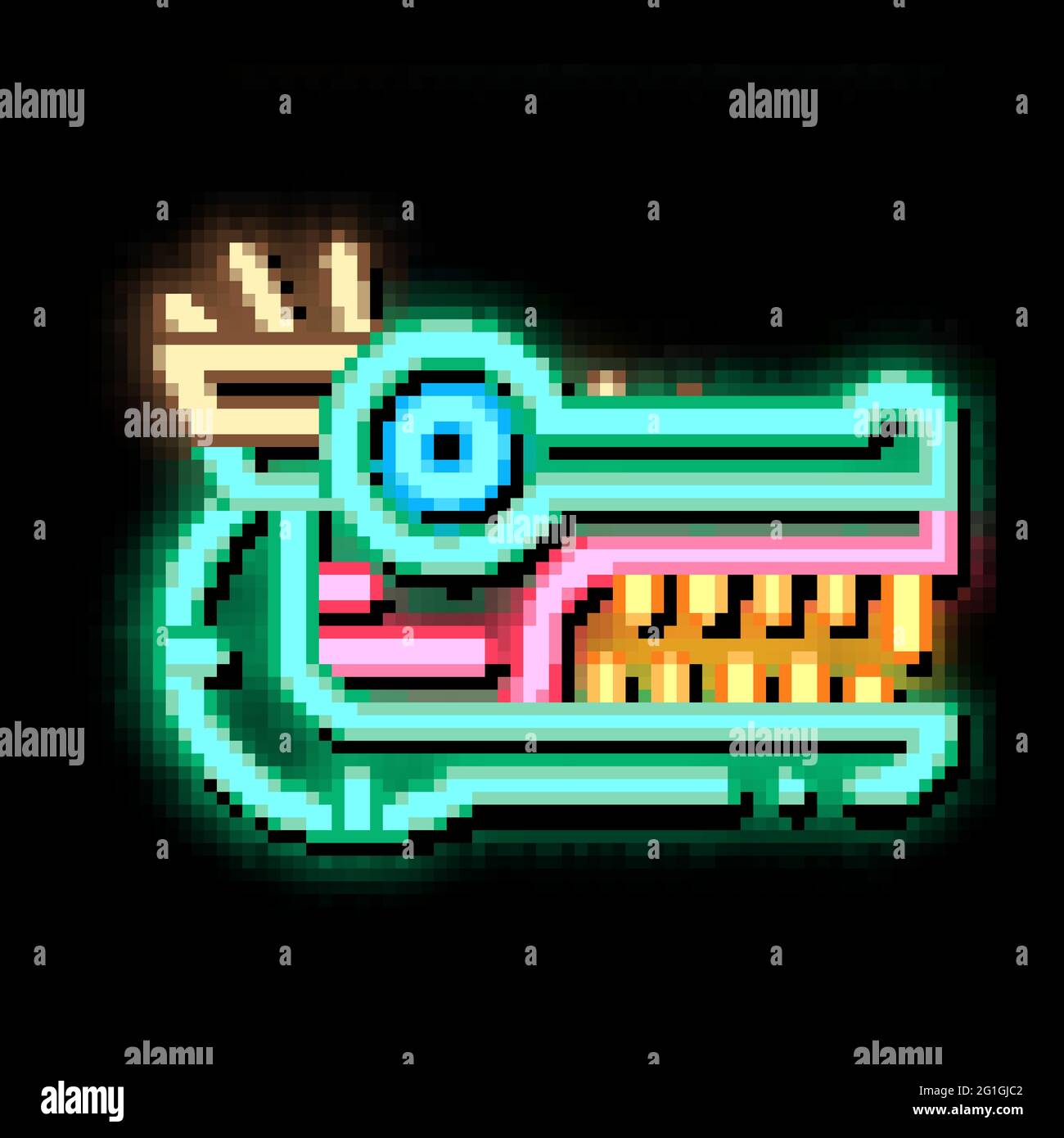 Sacred Totem Animal Head Icon Vector Illustration Stock Vector Image ...