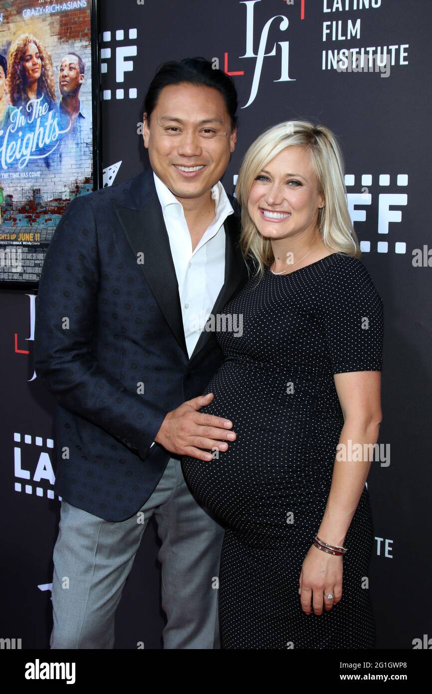 LOS ANGELES - JUN 4: Jon M Chu, Kristin Hodge at the In The Heights ...