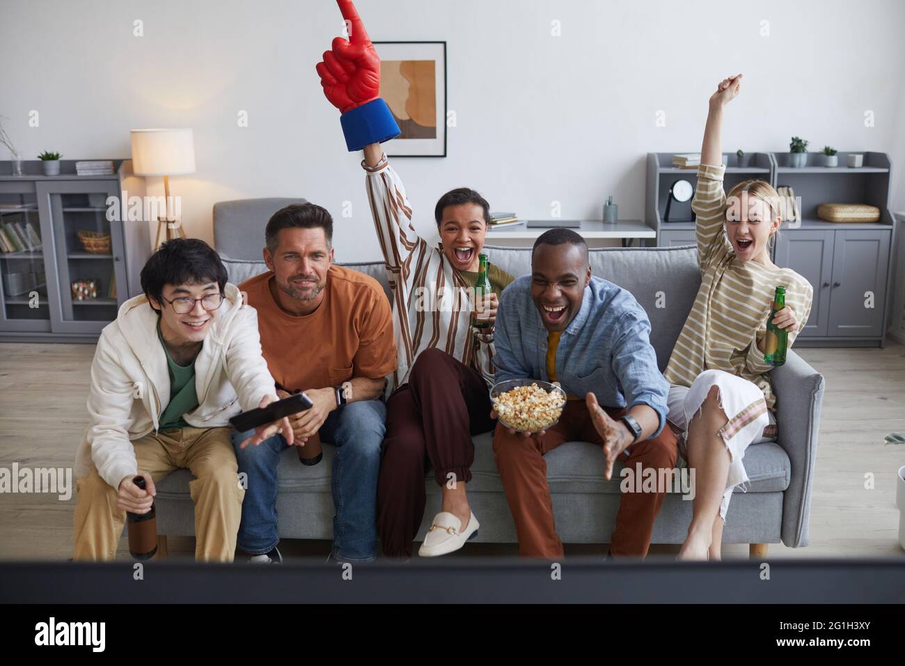 Sports Fans At Home