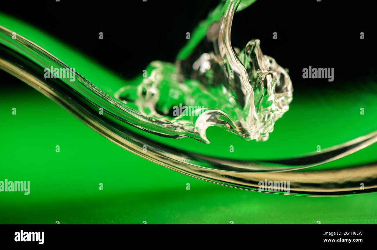 water inside a glass vessel Stock Photo - Alamy