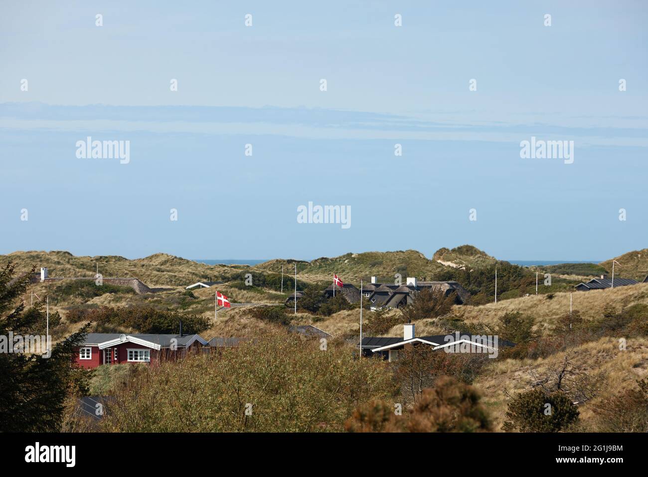 blue water on the beach in summer in denmark Stock Photo - Alamy