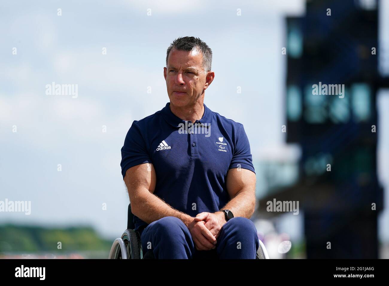 Ian Marsden during the Team GB Tokyo 2020 Paracanoe team announcement ...