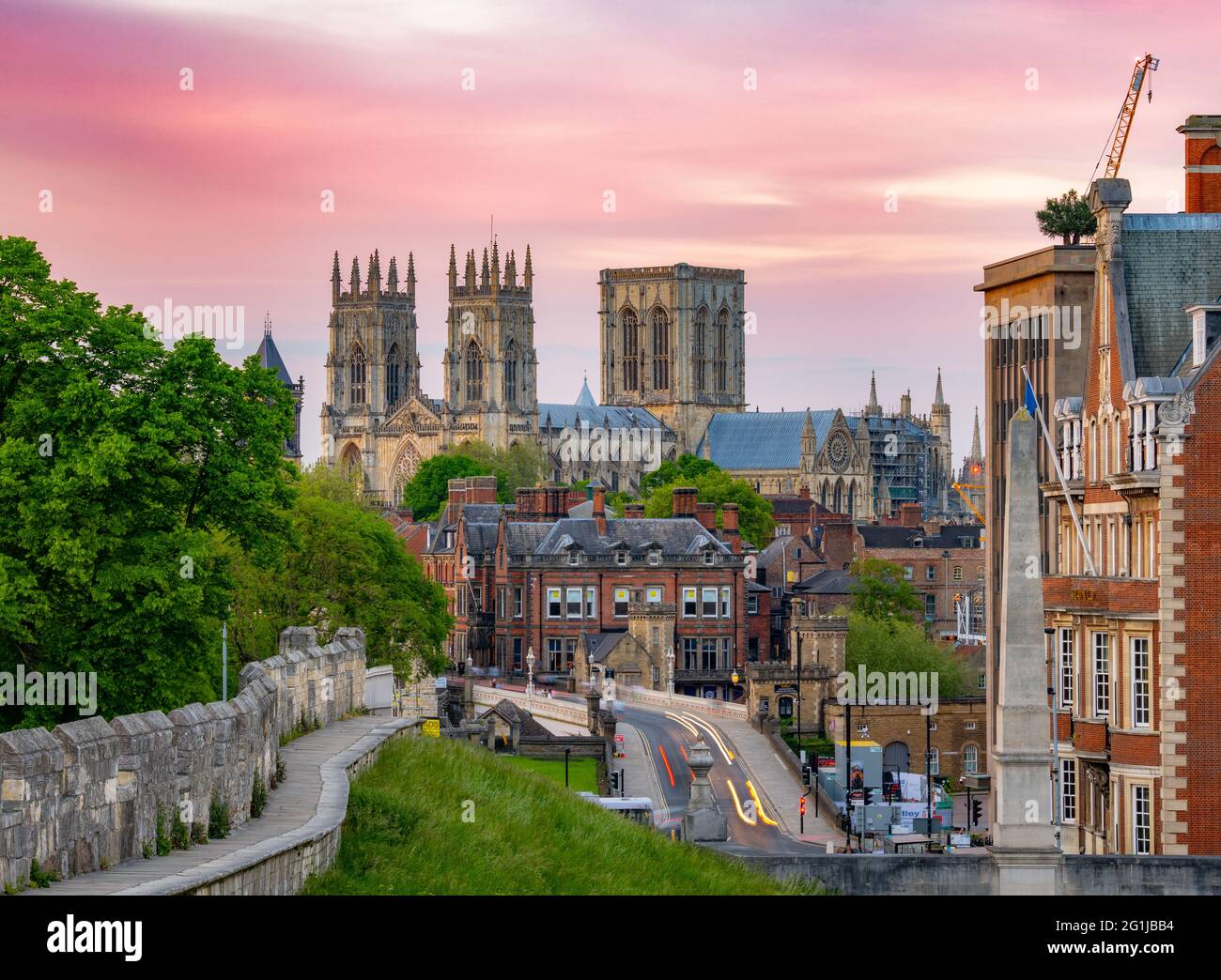 Sunset york city walls hi-res stock photography and images - Alamy