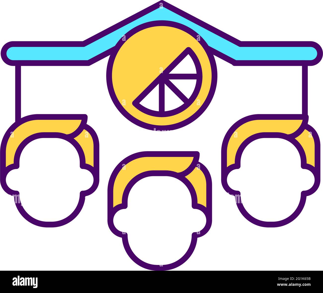 Loyal customers RGB color icon Stock Vector Image & Art - Alamy