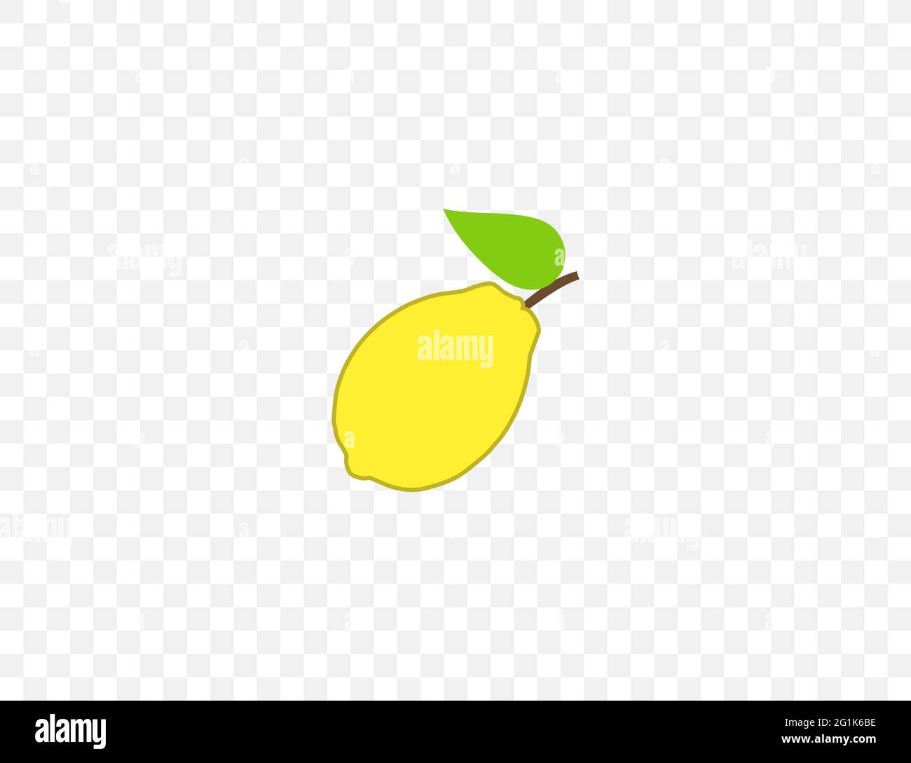 Whole lemon vector hi-res stock photography and images - Alamy