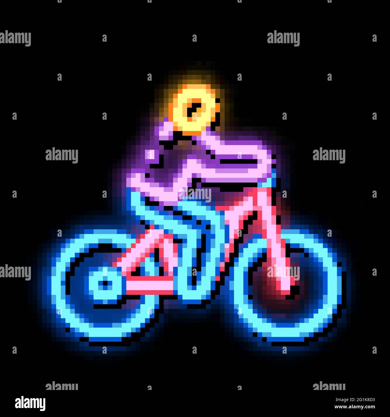 Repair bicycle man Stock Vector Images - Alamy