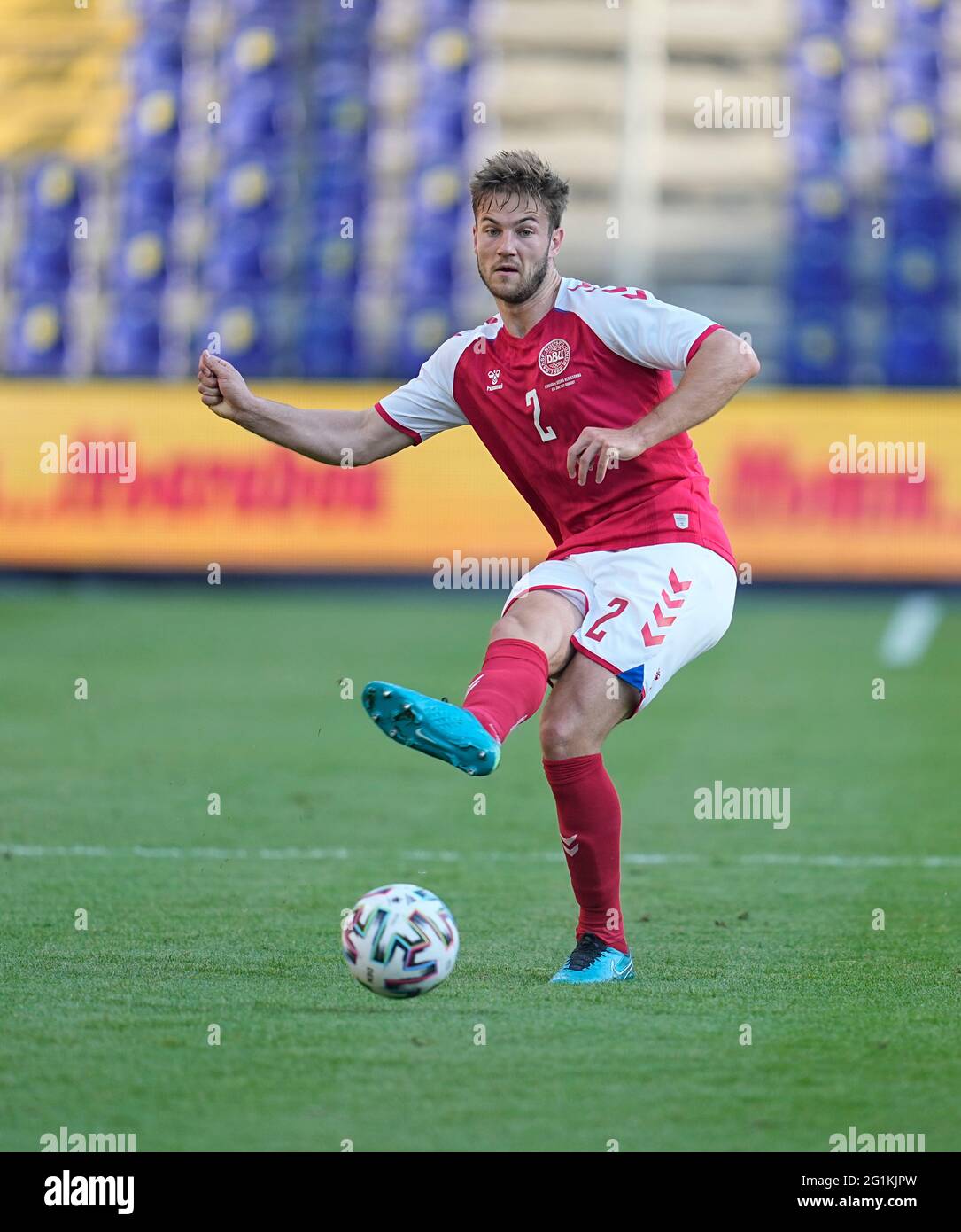 Broendby Stadium, Copenhagen, Denmark. 6th June, 2021. Denmark's ...
