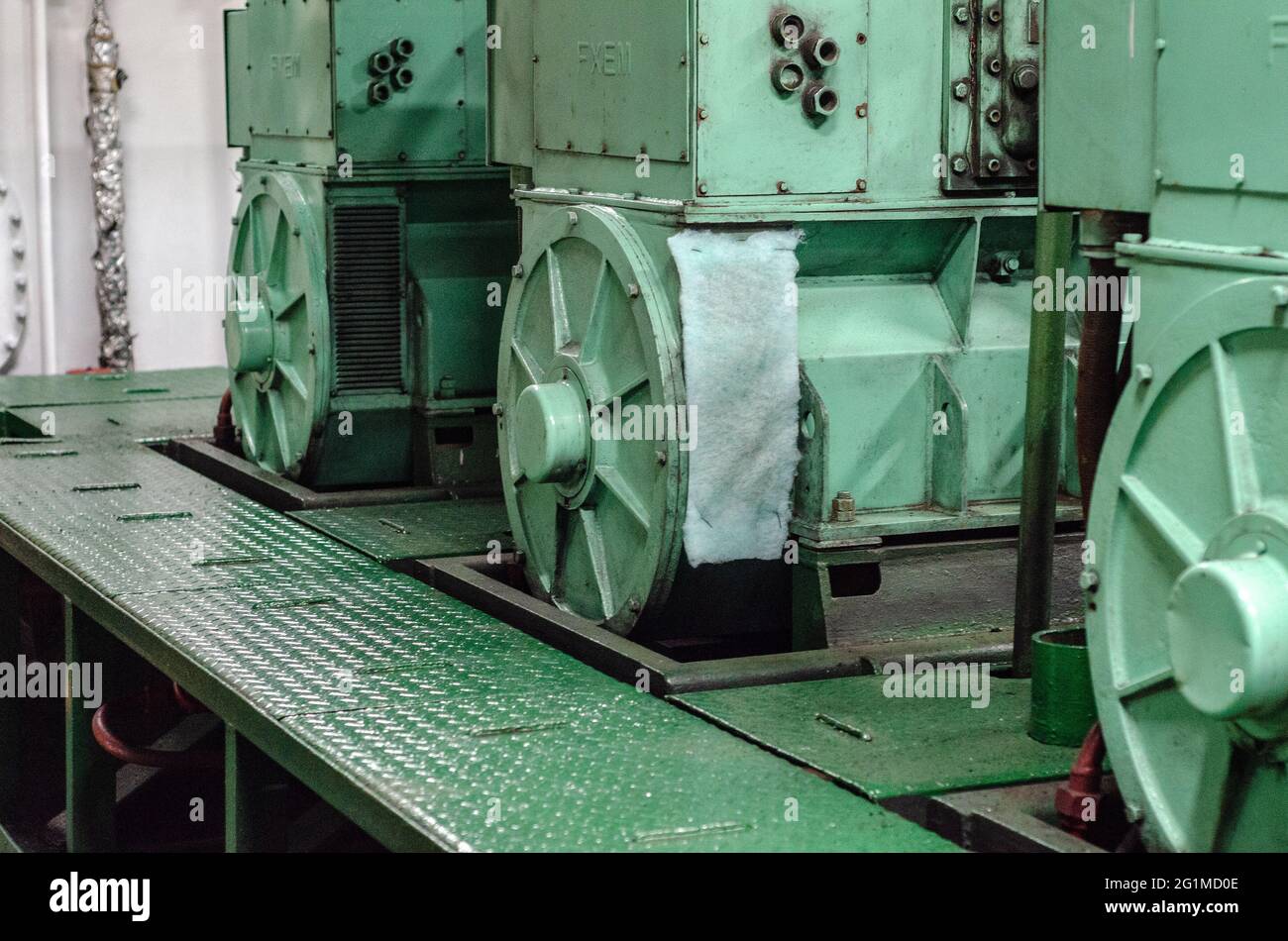 engine room equipment Stock Photo - Alamy