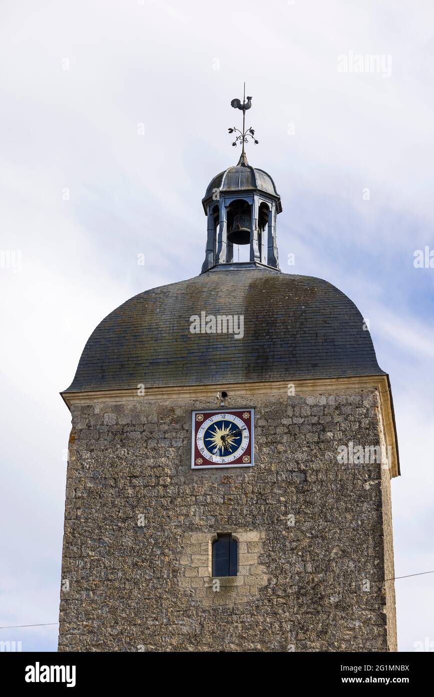 France, Gironde, the clock gate Stock Photo - Alamy
