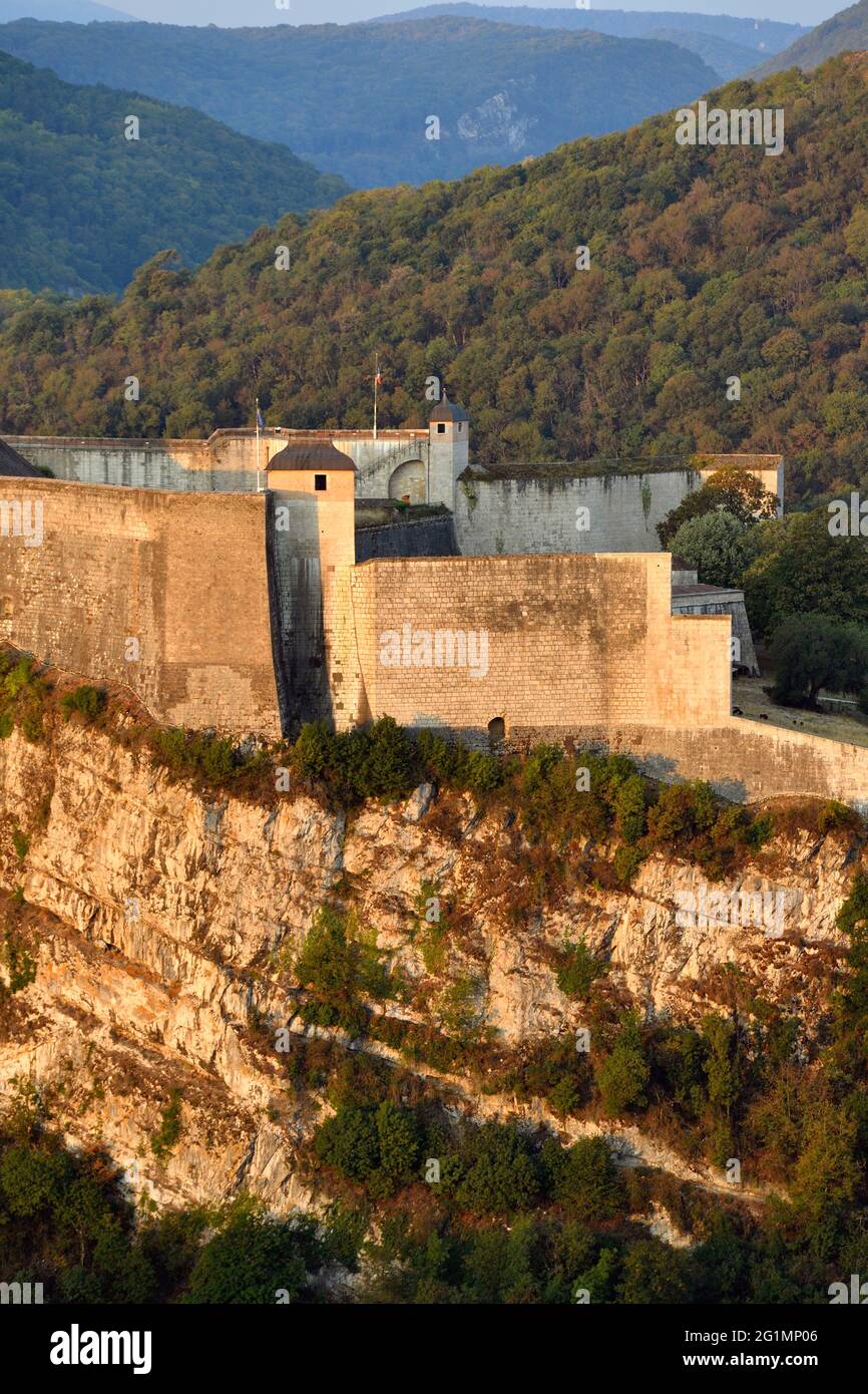 France, Doubs, Besancon, Vauban citadel, Unesco world heritage Stock ...