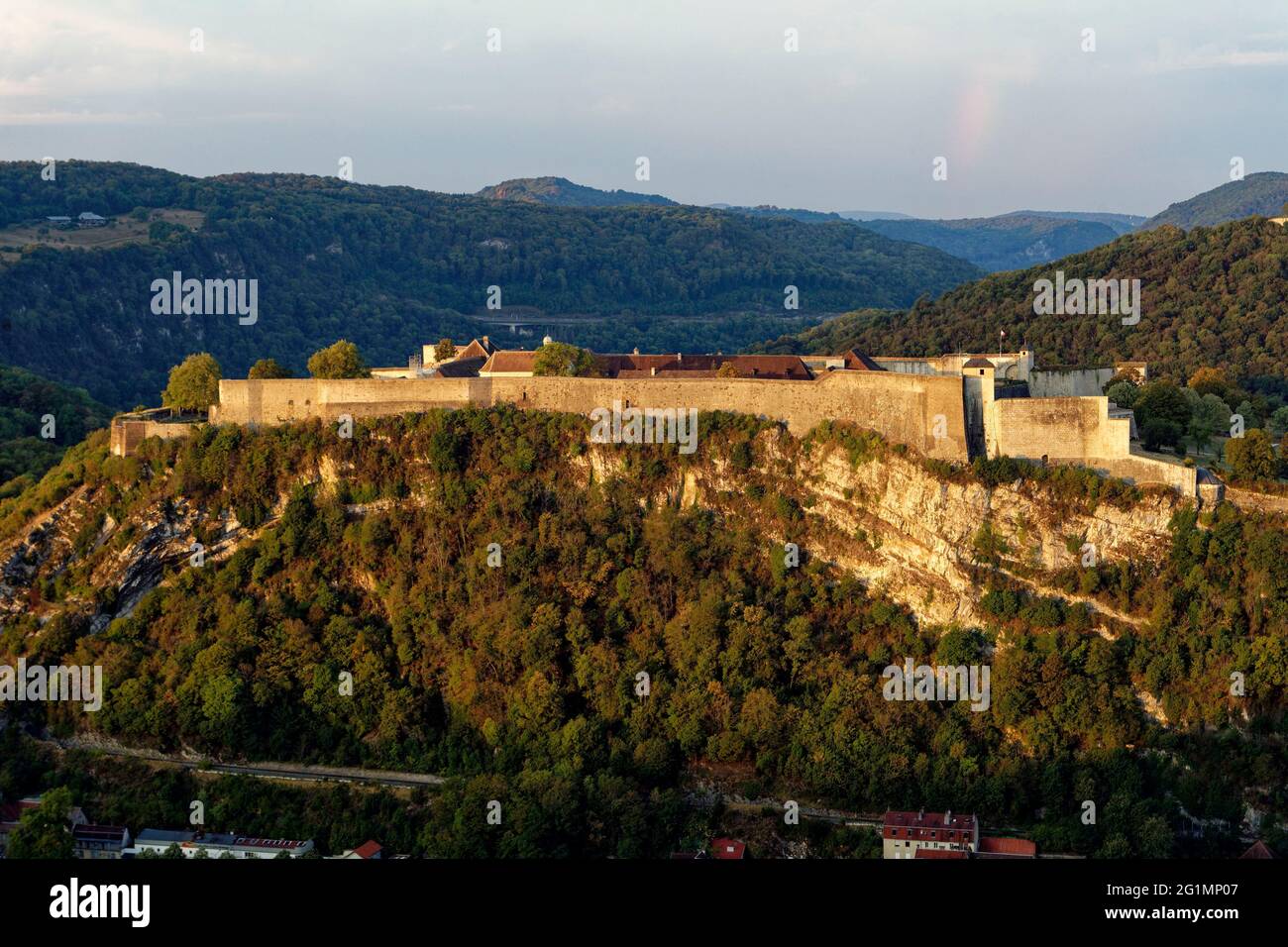France, Doubs, Besancon, Vauban citadel, Unesco world heritage Stock ...