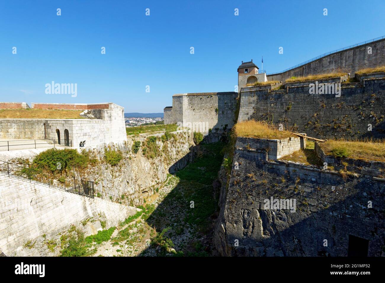 France, Doubs, Besancon, Vauban citadel, Unesco world heritage, the ...