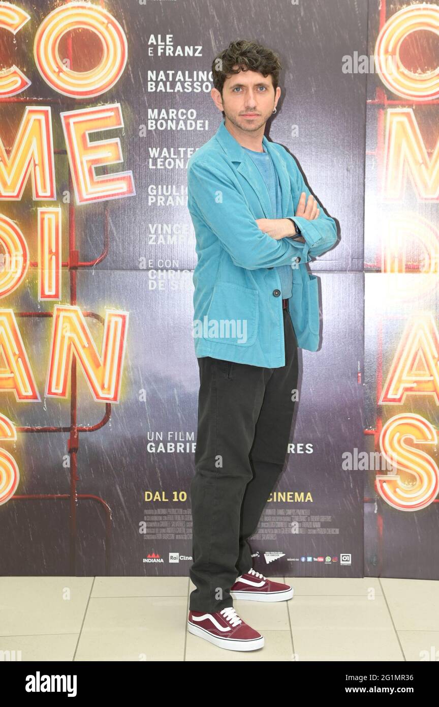 Vincenzo Zampa attends the Comedians film photocall at the Meridien ...