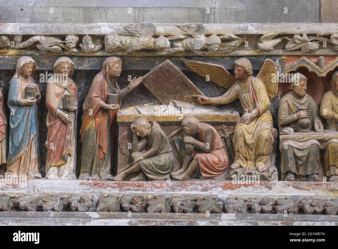 France, Savoie, Le Bourget-du-Lac, Saint-Laurent church, remains of a ...