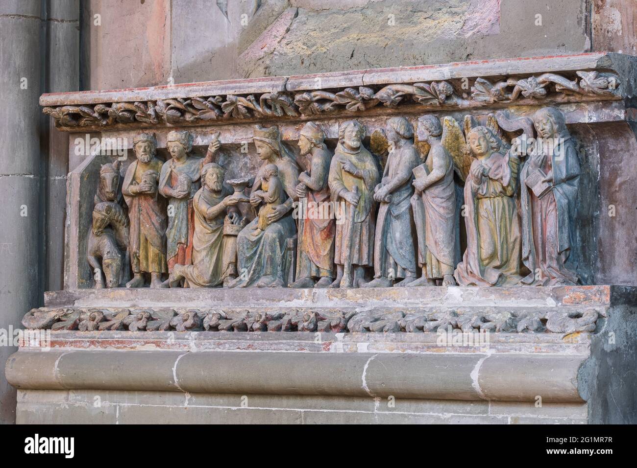France, Savoie, Le Bourget-du-Lac, Saint-Laurent church, remains of a ...