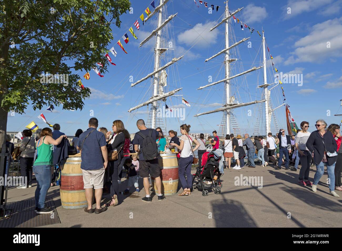 France, Gironde, Bordeaux, area classified as World Heritage, Bordeaux ...