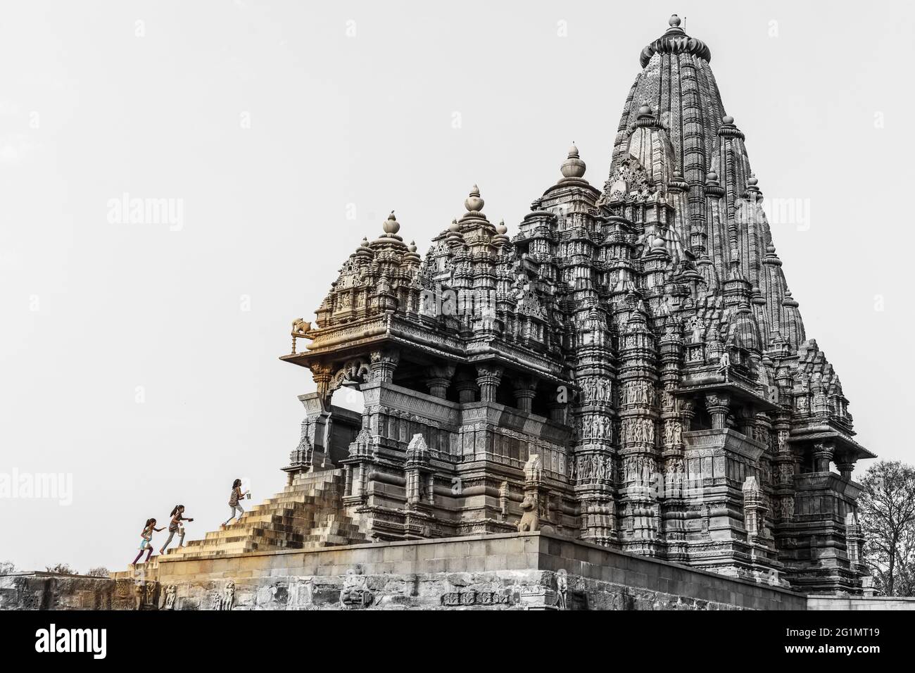 India, Madhya Pradesh, Khajuraho, monuments listed as World Heritage by ...